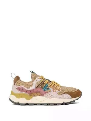 FLOWER MOUNTAIN Yamano 3 Suede Sneakers - Neutrals