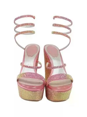 Rene Caovilla Cleo Tropical Wrap Sandals