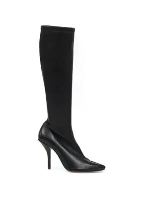 MAISON MARGIELA Tabi Claw Knee Boots - Black