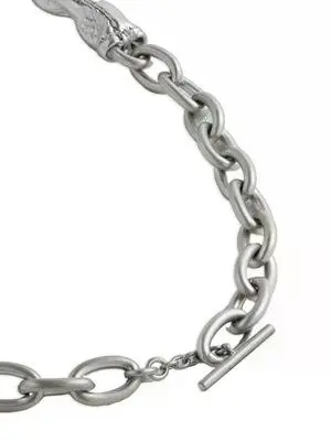 MAISON MARGIELA Crinkled-effect Link-chain Necklace