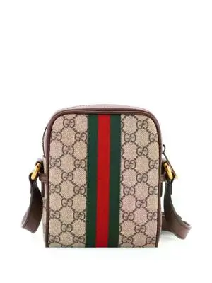 Gucci Ophidia Messenger Bag Gg Coated Canvas Mini Crossbody Bag