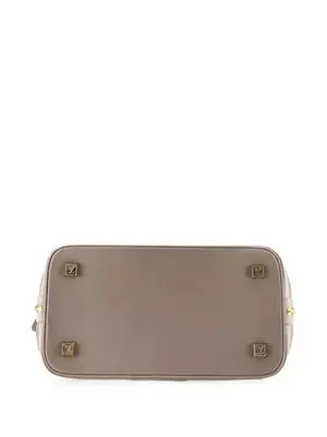 LOUIS VUITTON Suhali Lockit Handbag Leather Pm Tote Bag - Grey