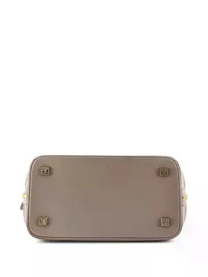 LOUIS VUITTON Suhali Lockit Handbag Leather Pm Tote Bag - Grey
