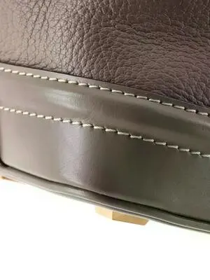 LOUIS VUITTON Suhali Lockit Handbag Leather Pm Tote Bag - Grey