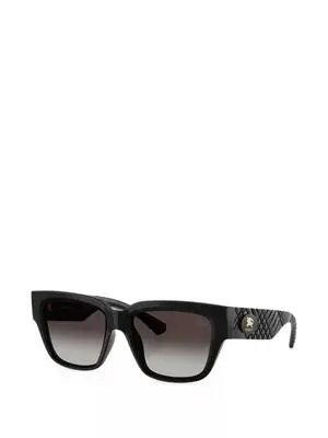 Burberry Knight Stamp Sunglasses - Black