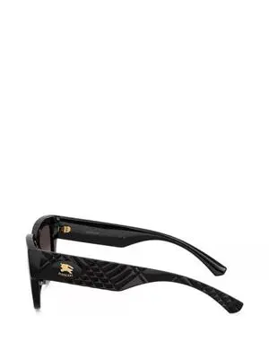 Burberry Knight Stamp Sunglasses - Black