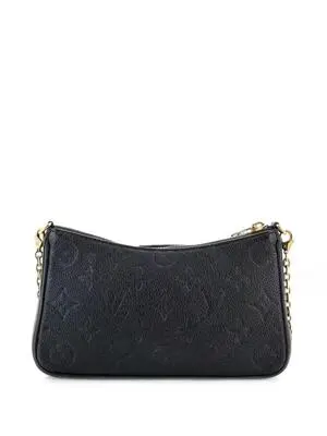 LOUIS VUITTON Easy Pouch On Strap Monogram Empreinte Leather Shoulder Bag - Black