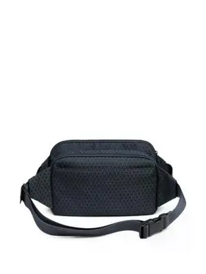PIQUADRO Geometric-pattern Belt Bag