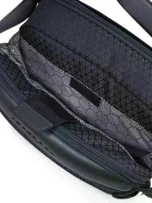 PIQUADRO Geometric-pattern Belt Bag