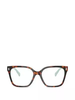 Polo Ralph Lauren Tortoiseshell-effect Square-frame Glasses - Brown