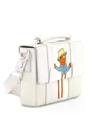 LOUIS VUITTON Flap Soft Trunk Messenger Bag Friends Printed Monogram Taurillon Leather Crossbody Bag - Multicolour