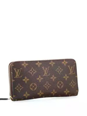 LOUIS VUITTON Zippy Wallet Monogram Canvas Small Wallets