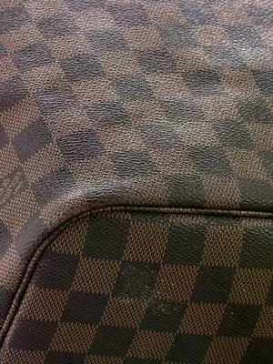 LOUIS VUITTON Neverfull Nm Damier Mm Tote Bag - Brown