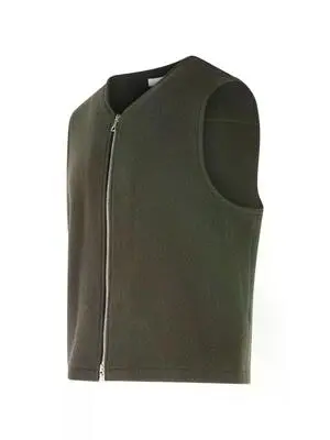 RIER Zip-up Wool Vest