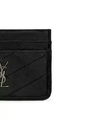 Saint Laurent Niki Quilted Leather Card Case
