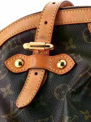 LOUIS VUITTON Tivoli Handbag Monogram Canvas Gm Satchel - Brown