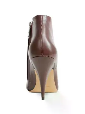 JUDE Credo Square-toe Ankle Boots - Brown