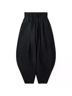 Comme Des Garçons Elasticated Balloon-leg Trousers - Black