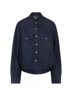 Khaite Grenon Western-style Shirt - Blue