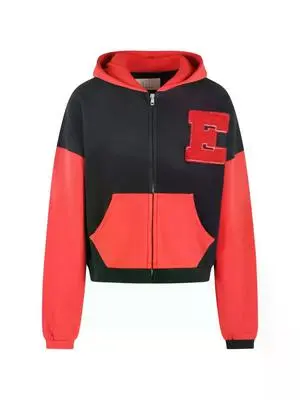 ERL Varsity Logo-patch Hoodie - Black