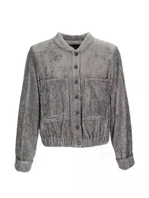 Emporio Armani Corduroy-effect Button-up Jacket