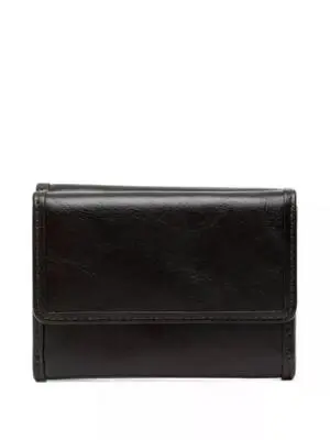AGNES B. Nathalie Tri-fold Wallet - Brown
