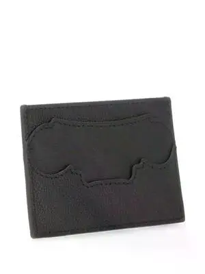 Borsalino Logo-print Card Holder - Black