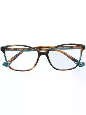 ETNIA BARCELONA Etosha Square-frame Glasses - Brown
