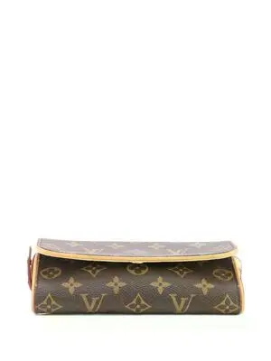 LOUIS VUITTON Twin Handbag Monogram Canvas Pm Crossbody Bag
