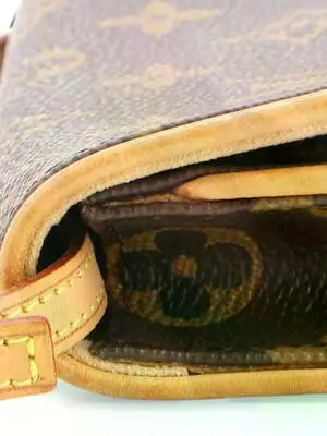 LOUIS VUITTON Twin Handbag Monogram Canvas Pm Crossbody Bag