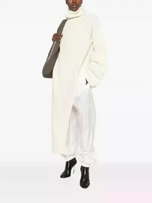 THELATEST Asymmetric Ribbed-knit Sweater