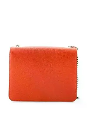 Gucci Interlocking Leather Small Shoulder Bag - Orange