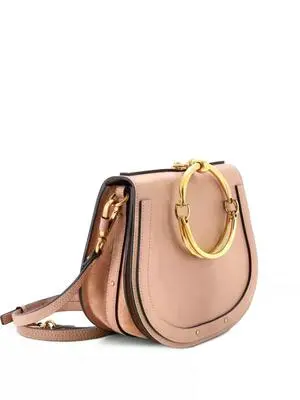 Chloé Nile Leather Medium Crossbody Bag - Neutrals