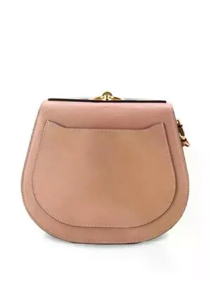 Chloé Nile Leather Medium Crossbody Bag - Neutrals