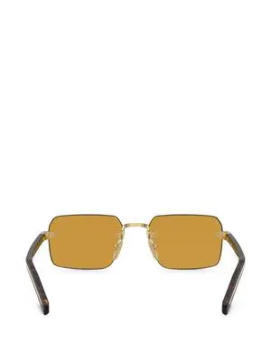 Prada Rimless Rectangle-frame Sunglasses