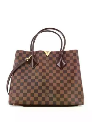 LOUIS VUITTON Kensington Handbag Damier Tote Bag - Brown