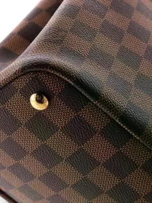 LOUIS VUITTON Kensington Handbag Damier Tote Bag