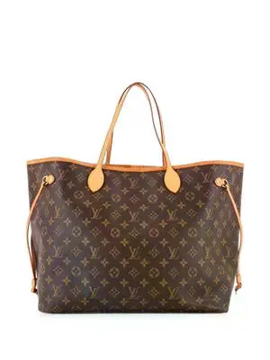 LOUIS VUITTON Neverfull Monogram Canvas Gm Tote Bag