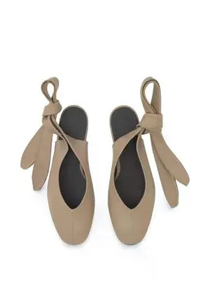 CastaÑer Sybil Tie-fastening Ballet Flats