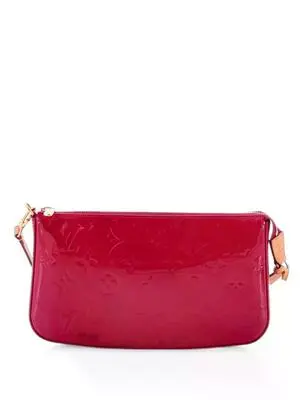 LOUIS VUITTON Pochette Accessoires Nm Monogram Vernis Shoulder Bag - Pink