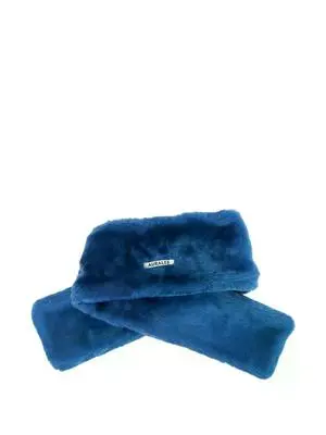 Auralee Straight Merino Mouton Fur Scarf