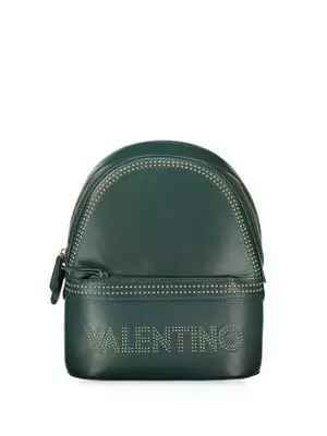 MARIO VALENTINO Studded Leather Backpack - Green