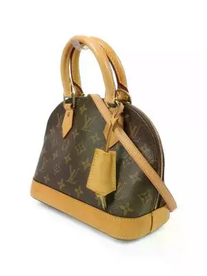 LOUIS VUITTON Bb Monogram Alma Tote Bag