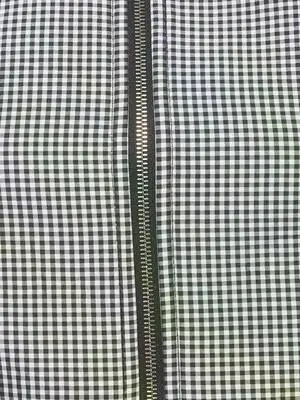 Elisabetta Franchi Check-pattern Peplum Top
