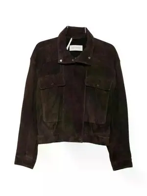 Nour Hammour Quincy Suede Jacket - Brown