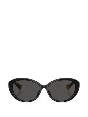 Burberry Check Rectangle-frame Sunglasses
