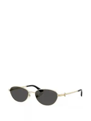 JIMMY CHOO Oval-frame Sunglasses