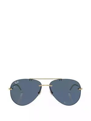 Ray-ban Pilot-frame Sunglasses - Gold