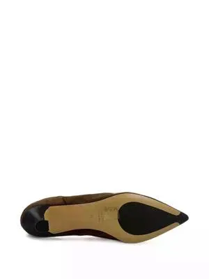 MARA BINI Pointed-toe Suede Ankle Boots