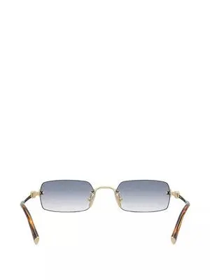 Miu Miu Rectangle-frame Sunglasses
